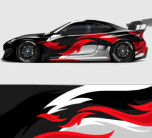 vector stock wrap design