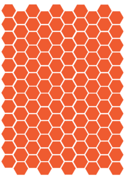 vector hexagon pattern - honey comb pattern | Graphics To Grab