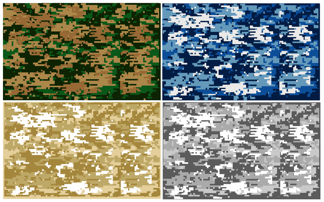 free digi camo vector pattern