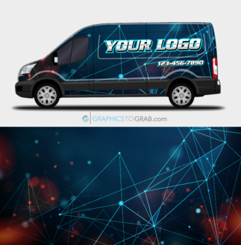 Tech transit wrap design