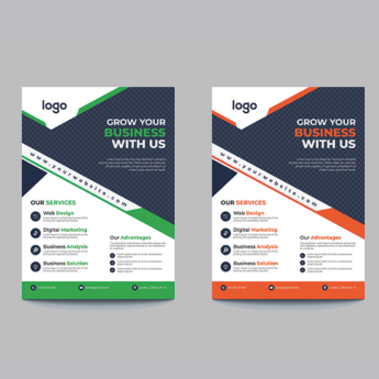 Marketing Page layout template 2 | Graphics To Grab