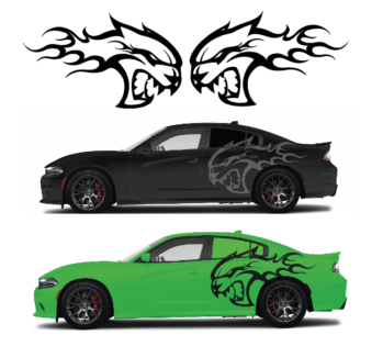 Free Vector Dodge Hellcat Logo