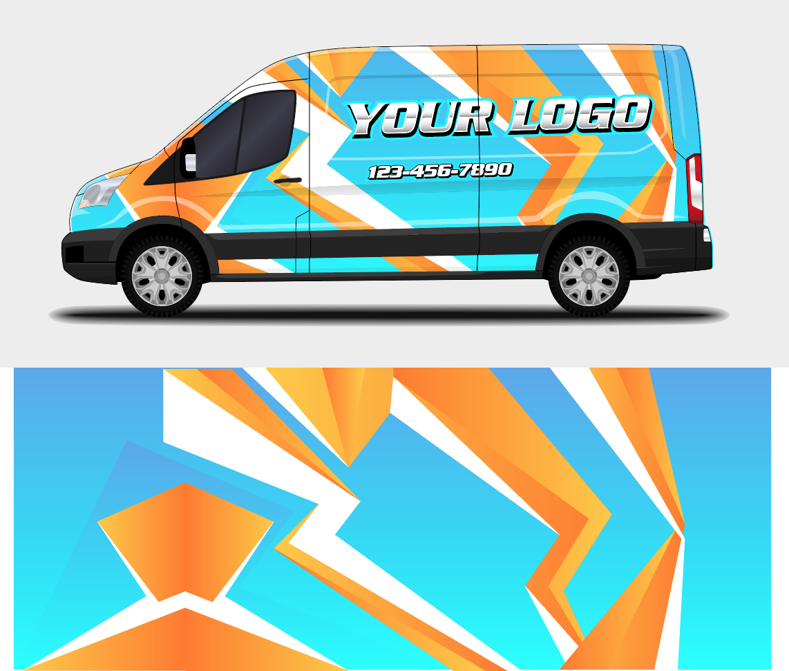 Transit Wrap design – vector wrap design