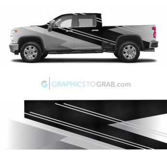 vector stock wrap design – wrap metallic design